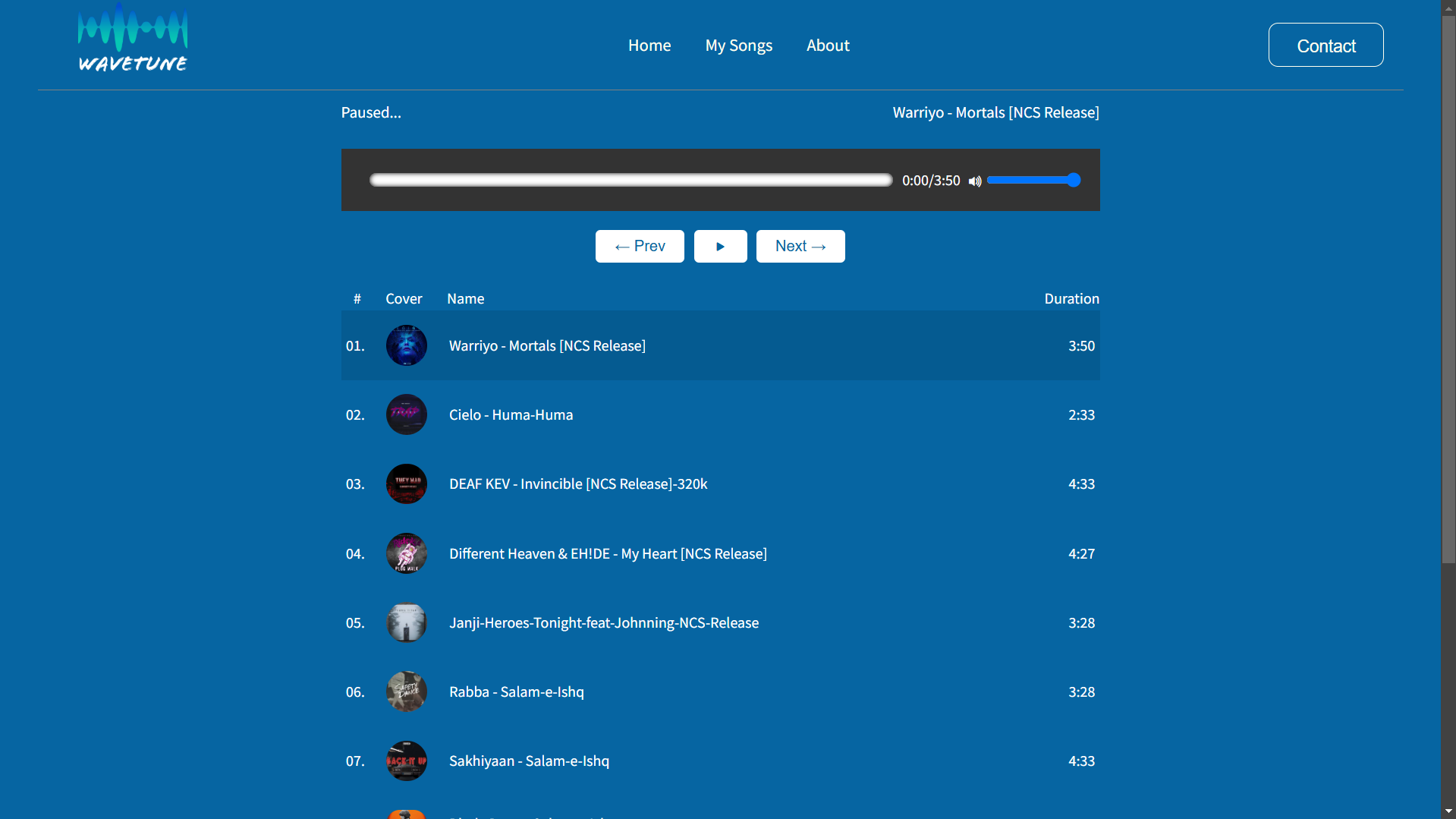 GitHub - jigyashu765/WaveTune-A-Audio-Player: WaveTune is a sleek and ...