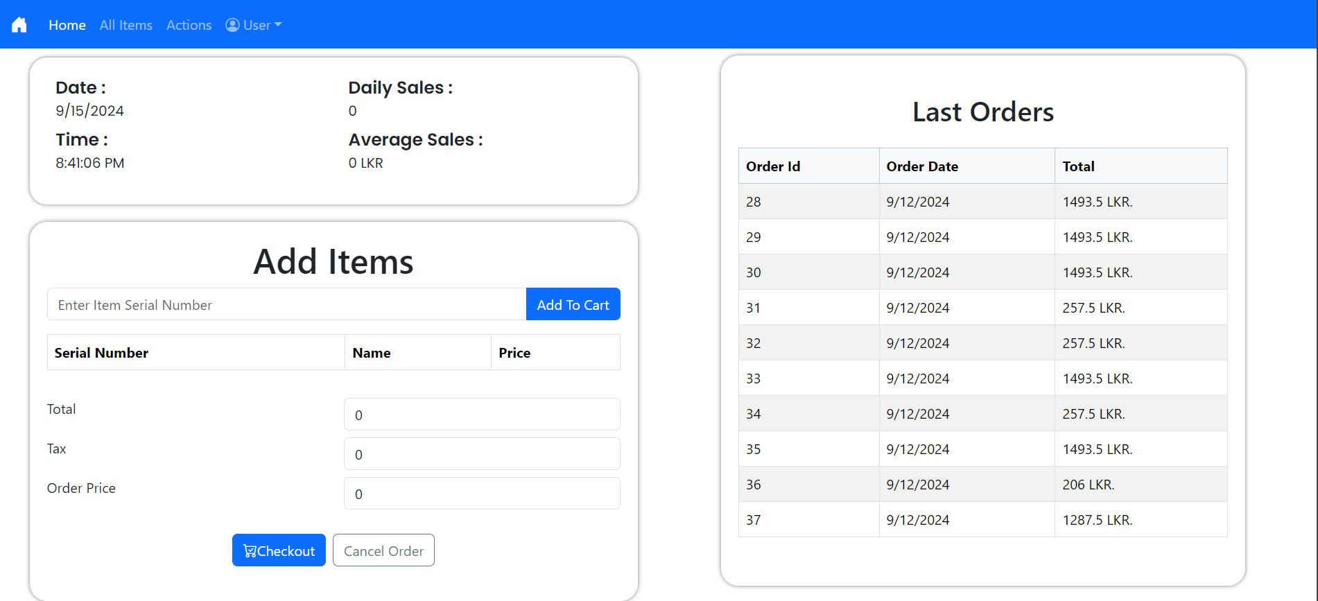 GitHub - Kalana-indula/Point-Of-Sale-backend