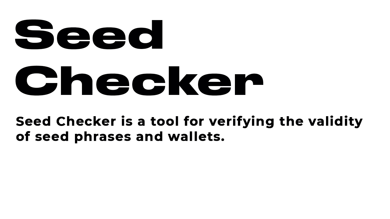 GitHub - gj23/Seed-Checker-