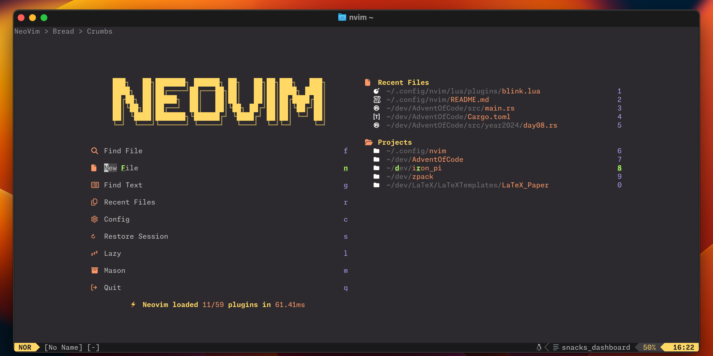 GitHub - Pencilcaseman/nvim-config: My neovim configuration (separated from .dotfiles for ease ...