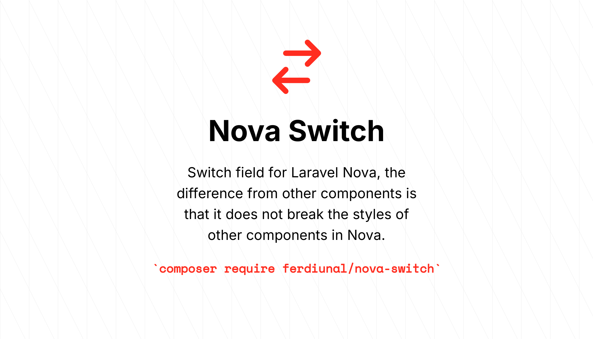 GitHub - ferdiunal/nova-switch: Switch field for Laravel Nova, the difference from other ...