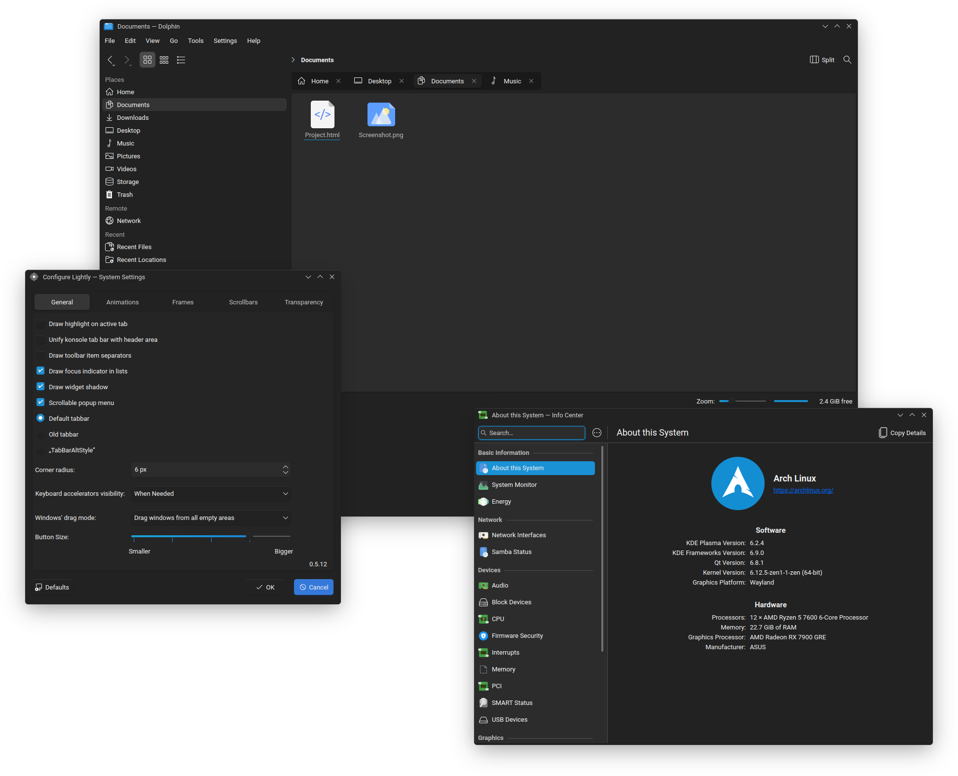 GitHub - Bali10050/Darkly: A modern style for qt applications.