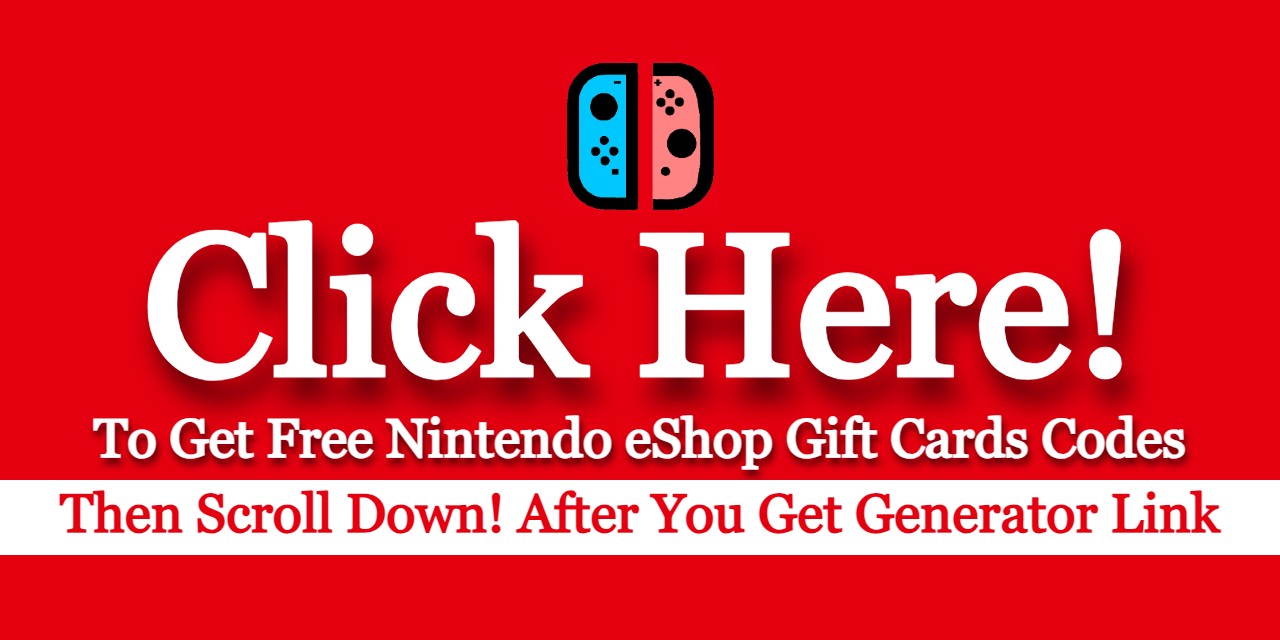 GitHub - Hbfde385132/Gift-Cards-Generator: Free Nintendo eShop Gift ...