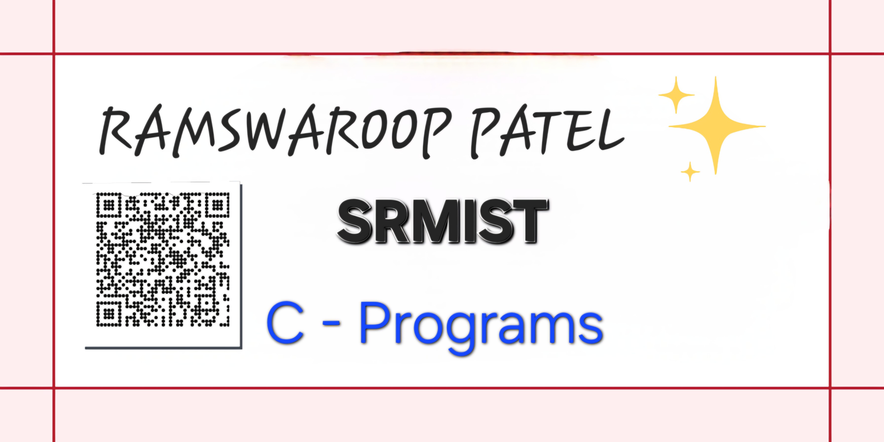 GitHub - ramswarooppatel/c_programming: 100 CODES FOR C language