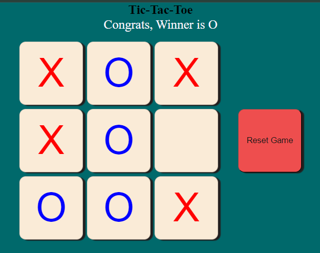 Github Aronagenttic Tac Toe Game Using Html And Css And Javascript I Created A Simple Tic