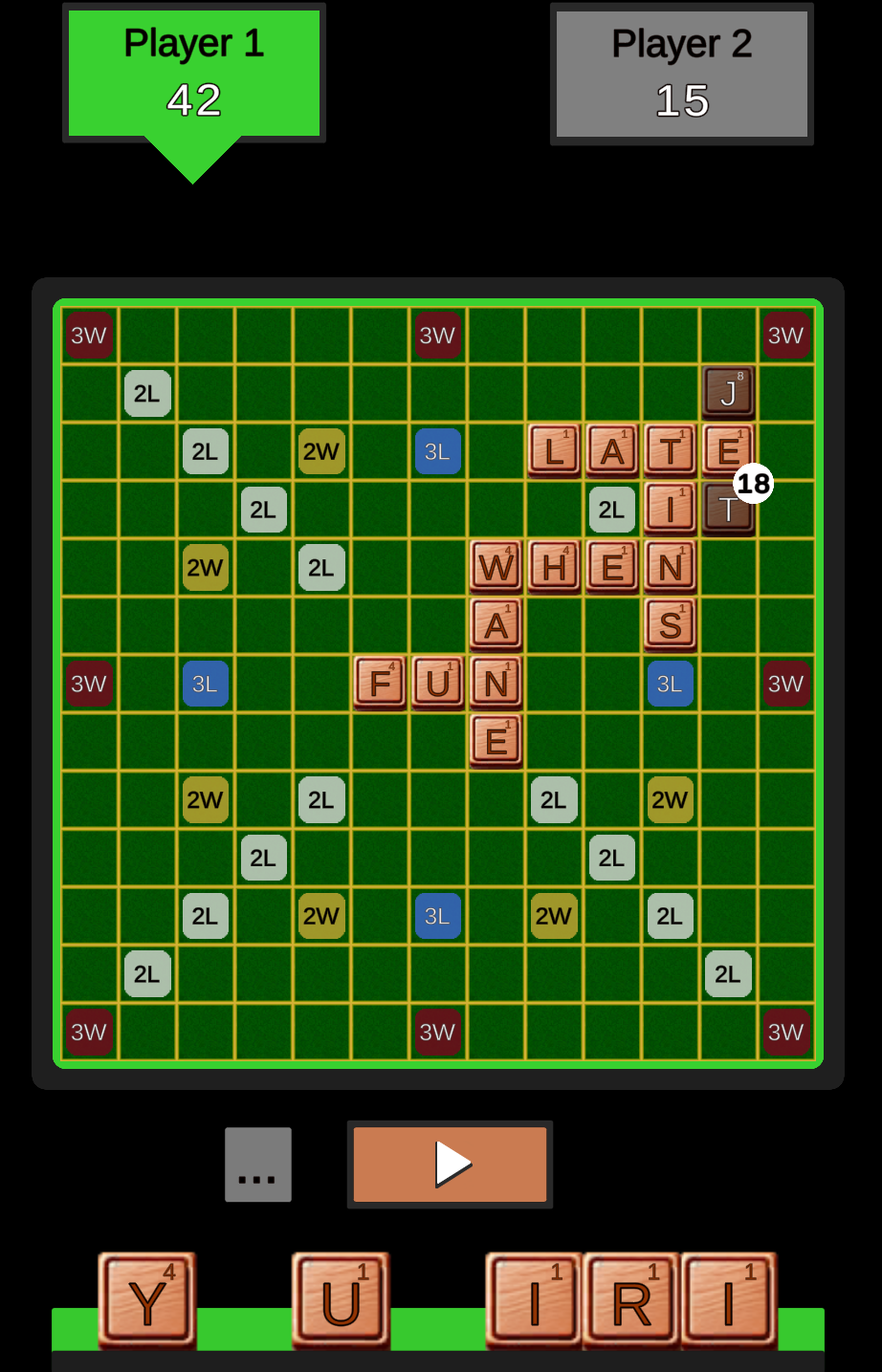 GitHub - jeromebyrne/WordGame: A crossword game made in Unity.