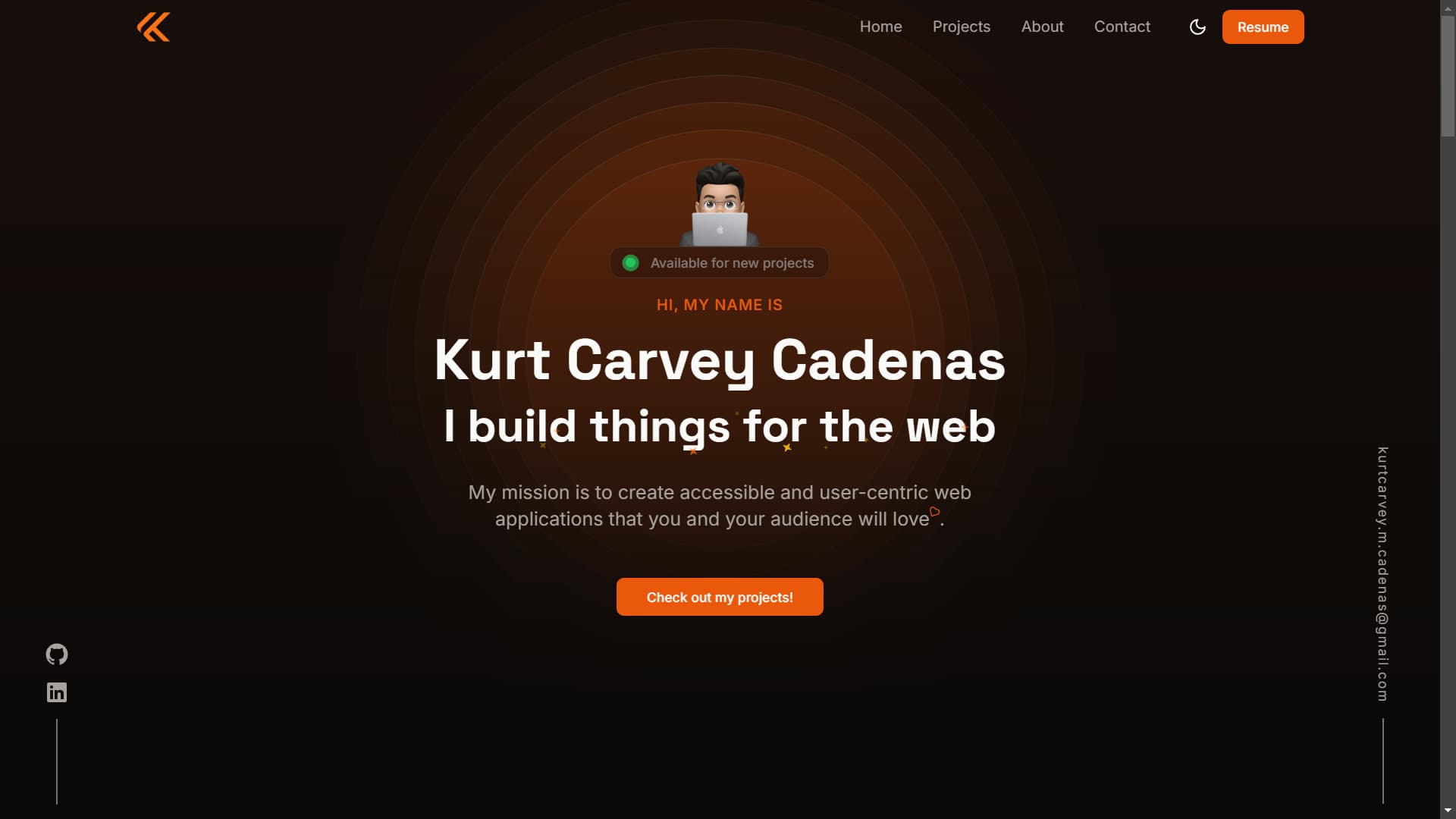 GitHub - krtcrvy/karbi: Karbi is a personal portfolio website built with Next.js, Tailwind CSS ...