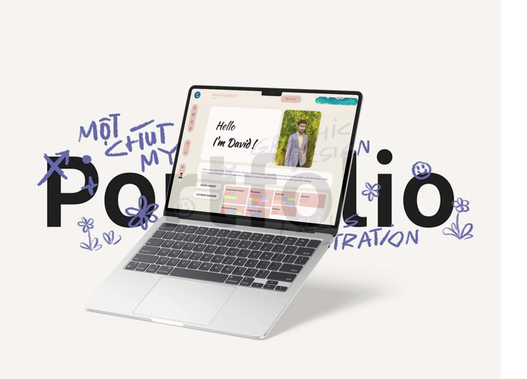 GitHub - Davidfrank1999/david-portfolio: Personal portfolio built using Reactjs.