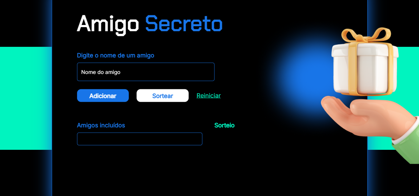 GitHub - silviaoliveiraz/Amigo-Secreto: Site de sorteio amigo secreto ...