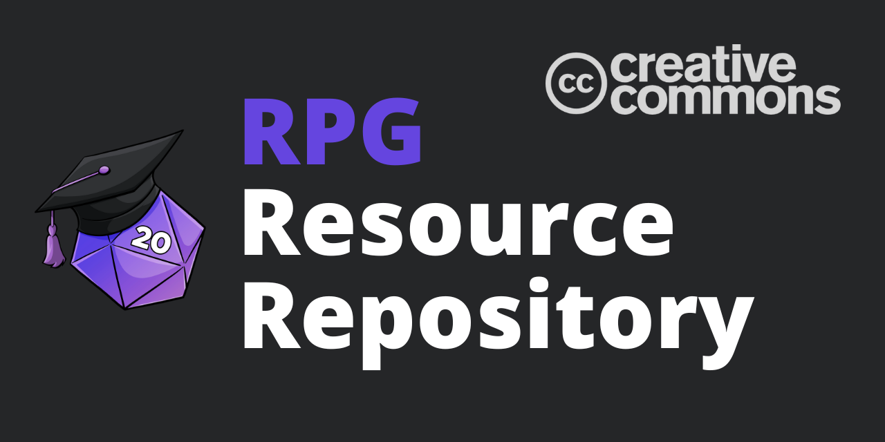 GitHub - phd20/rpg: RPG resources for tabletop roleplaying games like Dungeons & Dragons.