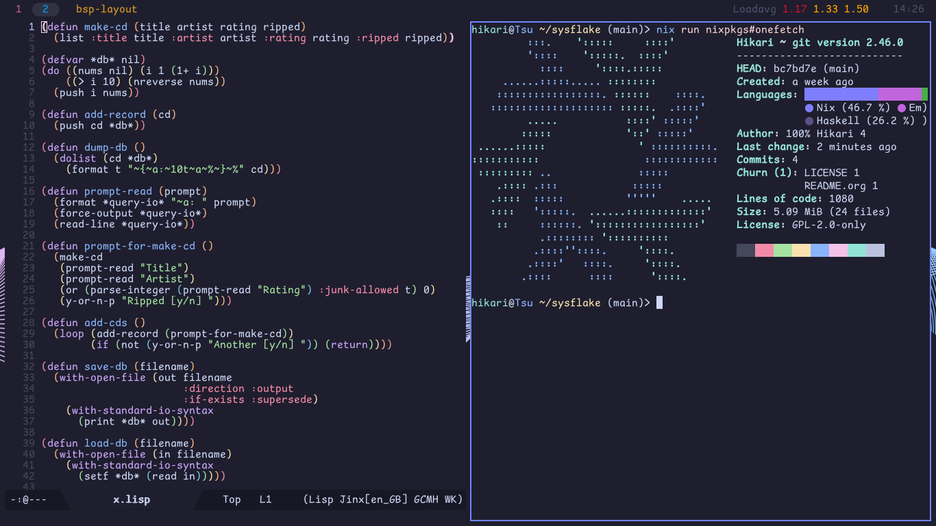 GitHub - HikariNee/nix-dotfiles: my dotfiles for NixOS using RiverWM