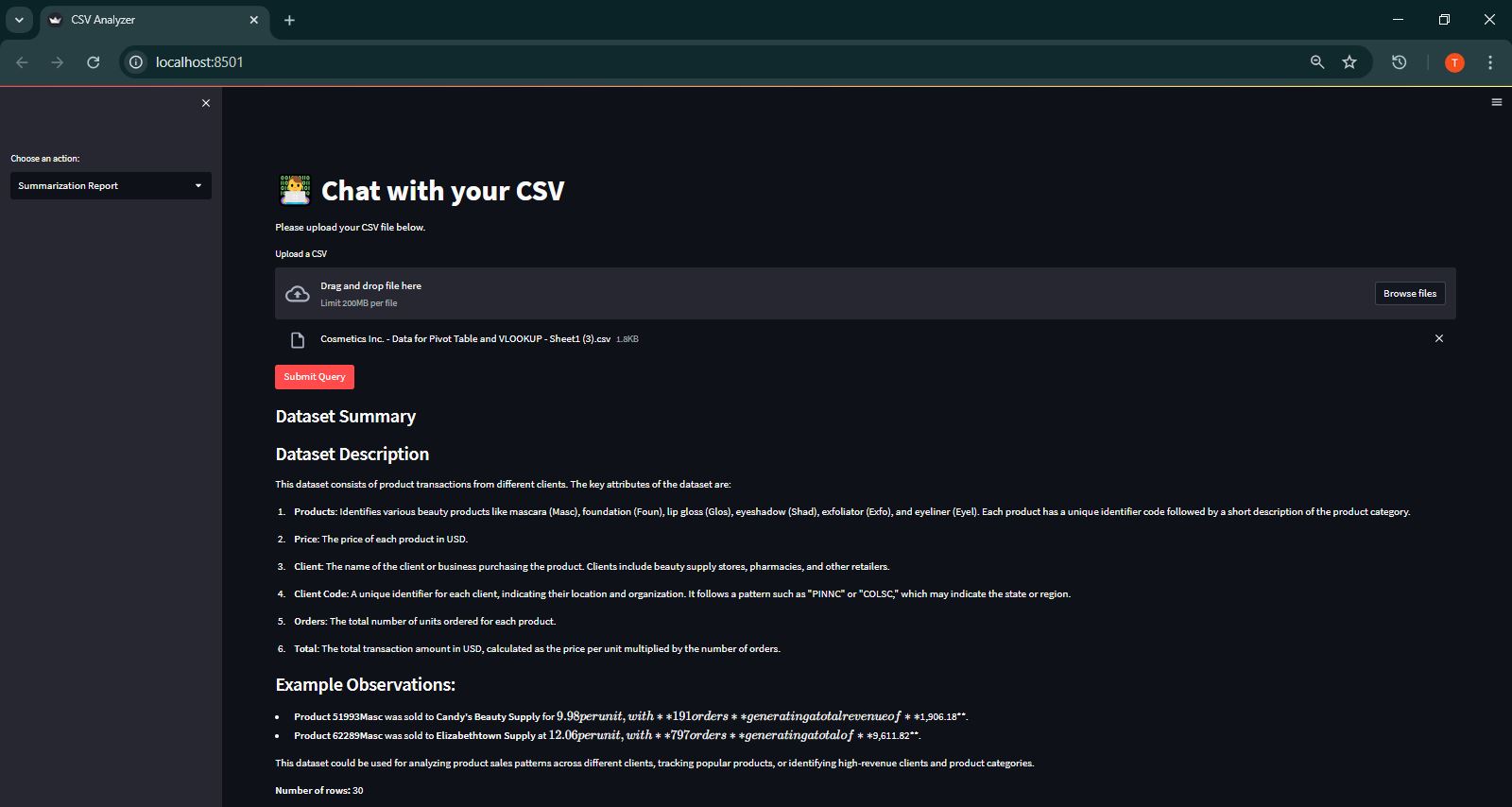 GitHub - TEHREEMZUBAIR/LangChain-CSV-Analyzer: CSV Catalyst is a smart ... GitHub - TEHREEMZUBAIR/LangChain-CSV-Analyzer: CSV Catalyst is a smart ...