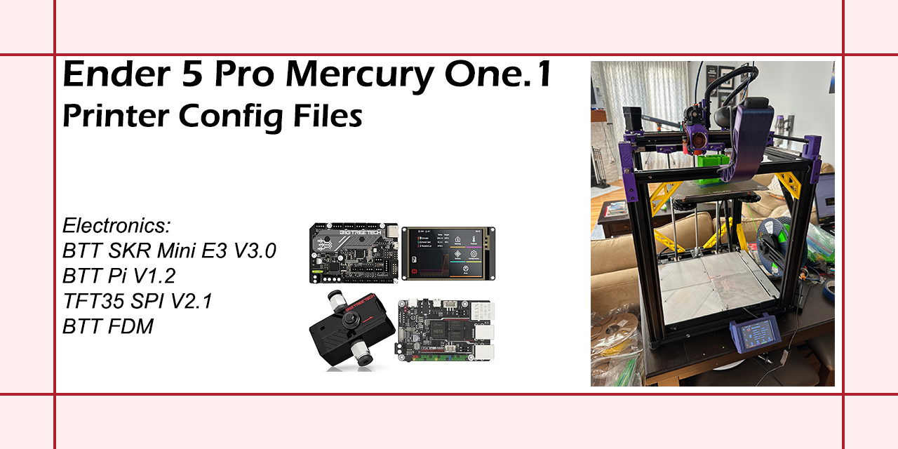 GitHub - hahakenny1/Ender_5_Pro-MercuryOne.1: This is my Config file backup for my Ender 5 Pro ...