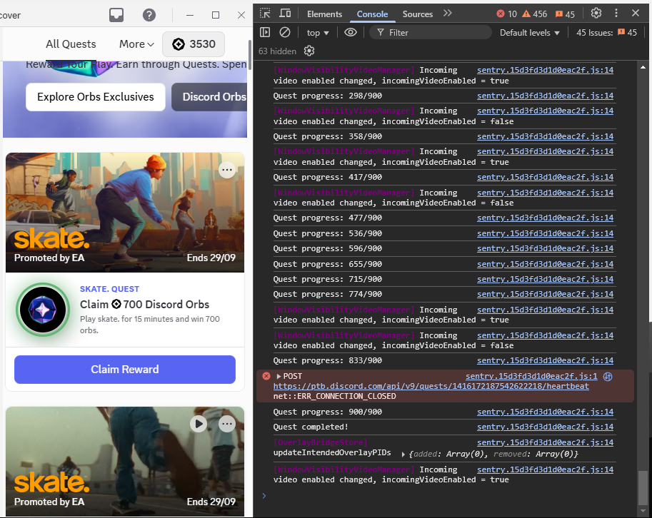 GitHub - 1vmv/QuestsUnlockerClaire: Unlock and auto-claim Discord quests with orbs, rewards, and ...