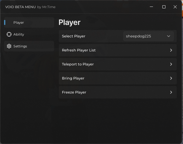 GitHub - The-MrTime/VOID-PANLE-Roblox