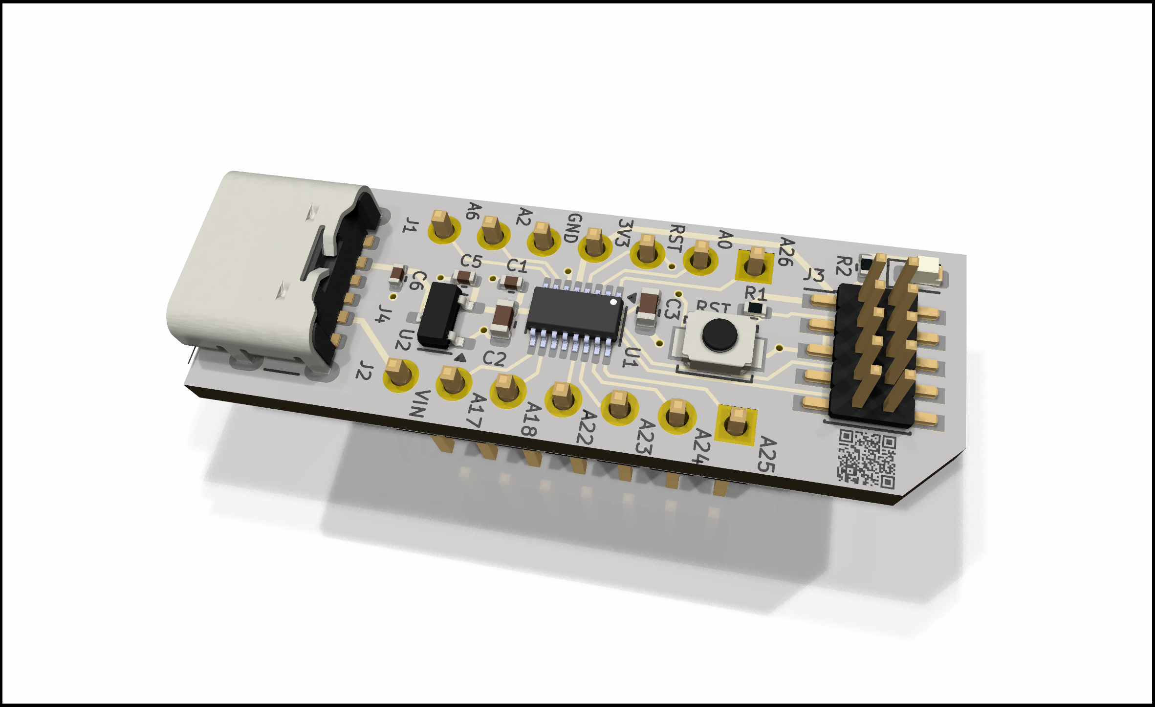 GitHub - rolo-g/Breadboard-Buddy: Custom MSPM0 based development board created in KiCad