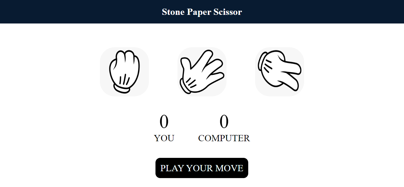 GitHub - guptaradhika00/STONE-PAPER-SCISSOR: "A simple Stone-Paper-Scissors game built using ...