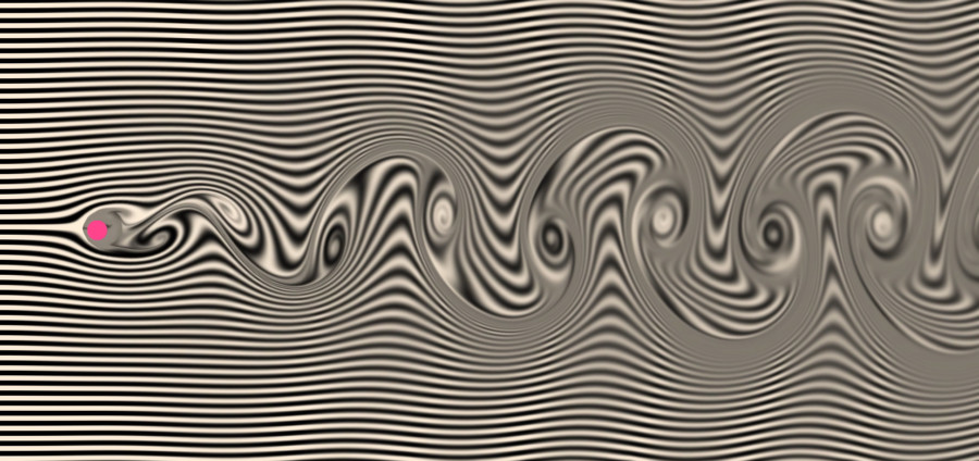 GitHub - amandaghassaei/VortexShedding: A realtime fluid flow ...