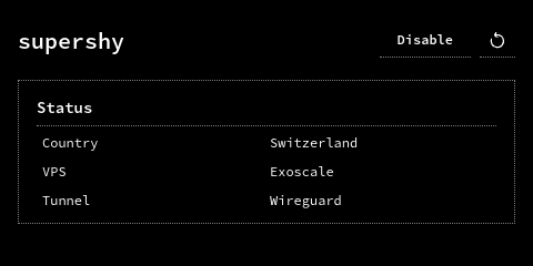 GitHub - AndrusAsumets/supershy-client: DIY VPN with a rotating exit node.