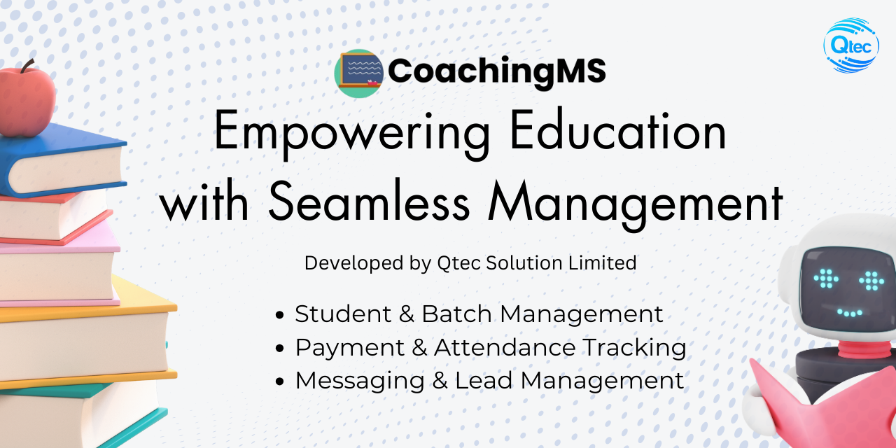 GitHub - qtecsolution/coaching-management: Coaching MS – Empowering Education with Seamless ...