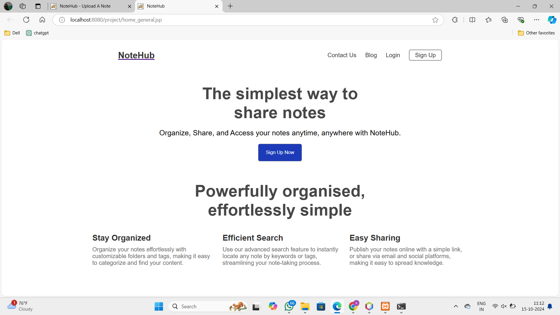 NoteHub/displayNotes.jsp at main · AnamayaSaraogi/NoteHub · GitHub
