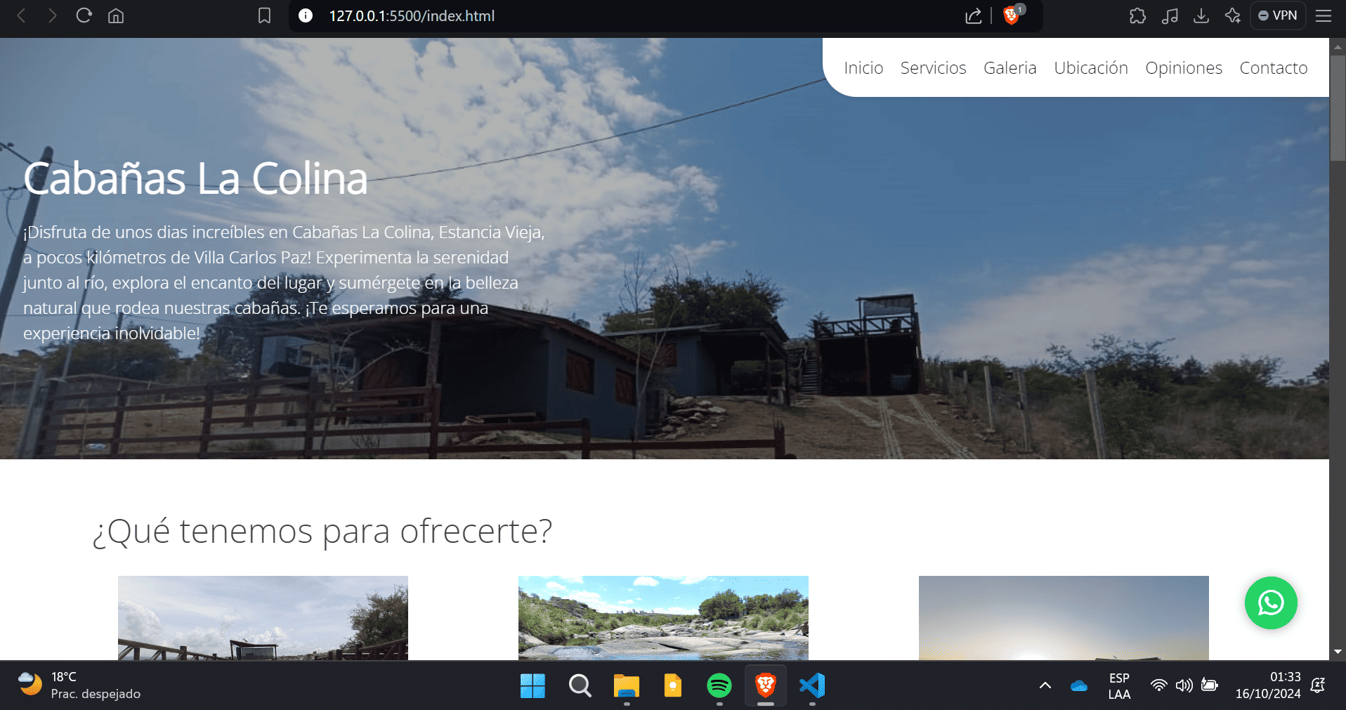 GitHub - juanjoowendler/colinas-cabins: 🌟 Cabin Complex Landing Page: A beautifully designed ...