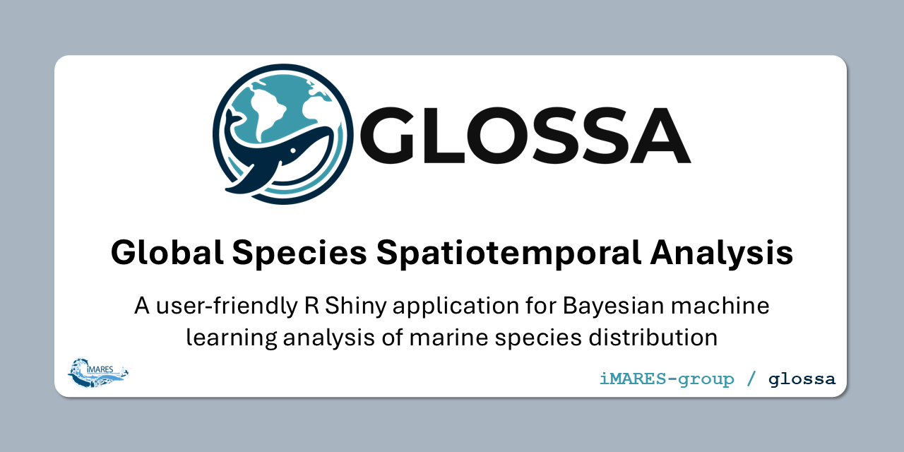GitHub - iMARES-group/glossa: GLOSSA: a user-friendly R Shiny application for Bayesian machine ...