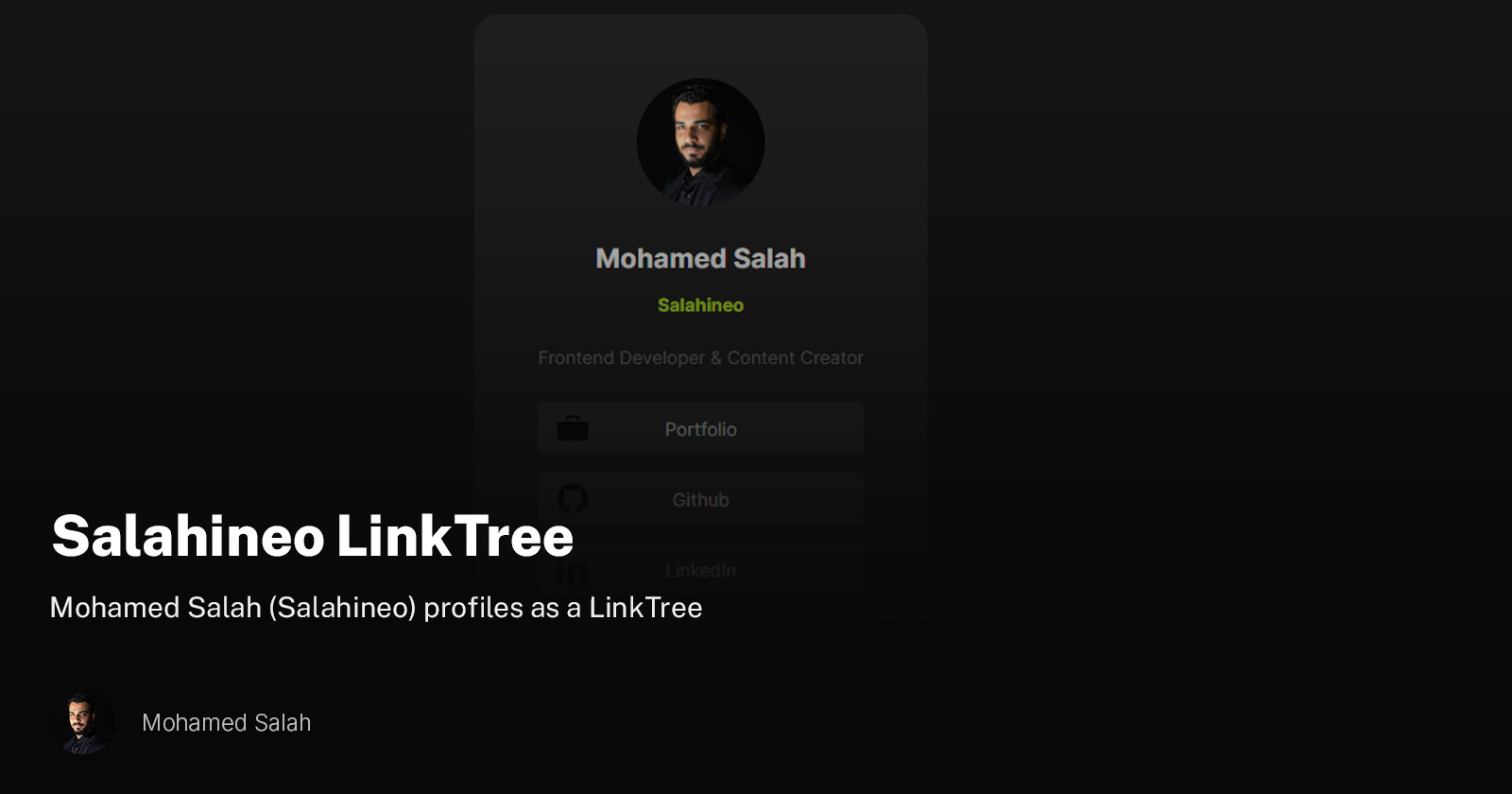 GitHub - salahineo/linktree: Introduce users to various profiles across ... GitHub - salahineo/linktree: Introduce users to various profiles across ...