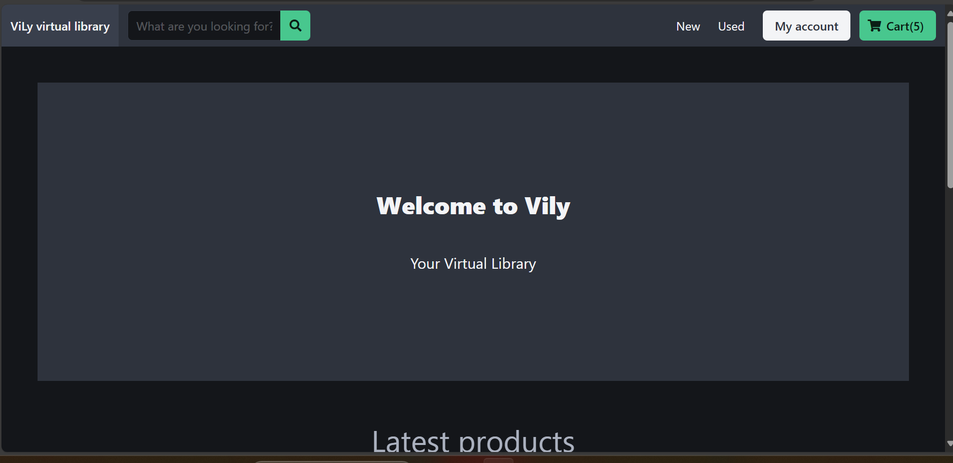 GitHub - vgBerny/Vily_VirtualLibrary