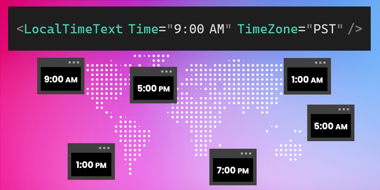 GitHub - jsakamoto/Toolbelt.Blazor.LocalTimeText: Blazor components that display time text in ...