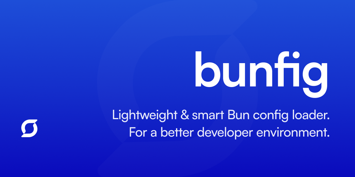 Github Stacksjsbunfig ⚙️ Lightweight And Smart Bun And Browser