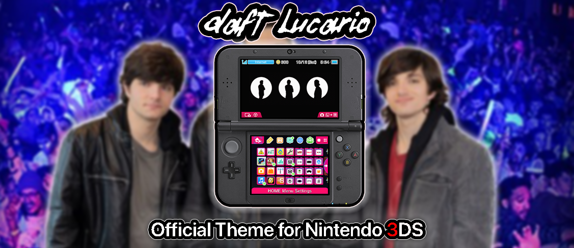 GitHub - MultimediaLucario/Daft-Lucario-Theme-for-Nintendo-3DS: This is the official Daft ...