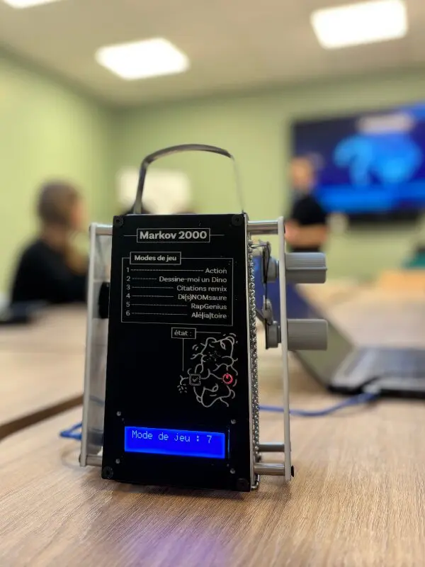 GitHub - VianneyDubourg/La-Rape-IA: Markov 2000 est une râpe à fromage modifié pour "rapper des ...