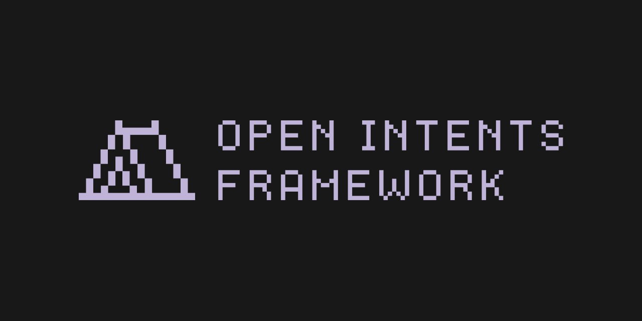 GitHub - BootNodeDev/intents-framework: ERC-7683 - Intents Framework Monorepo