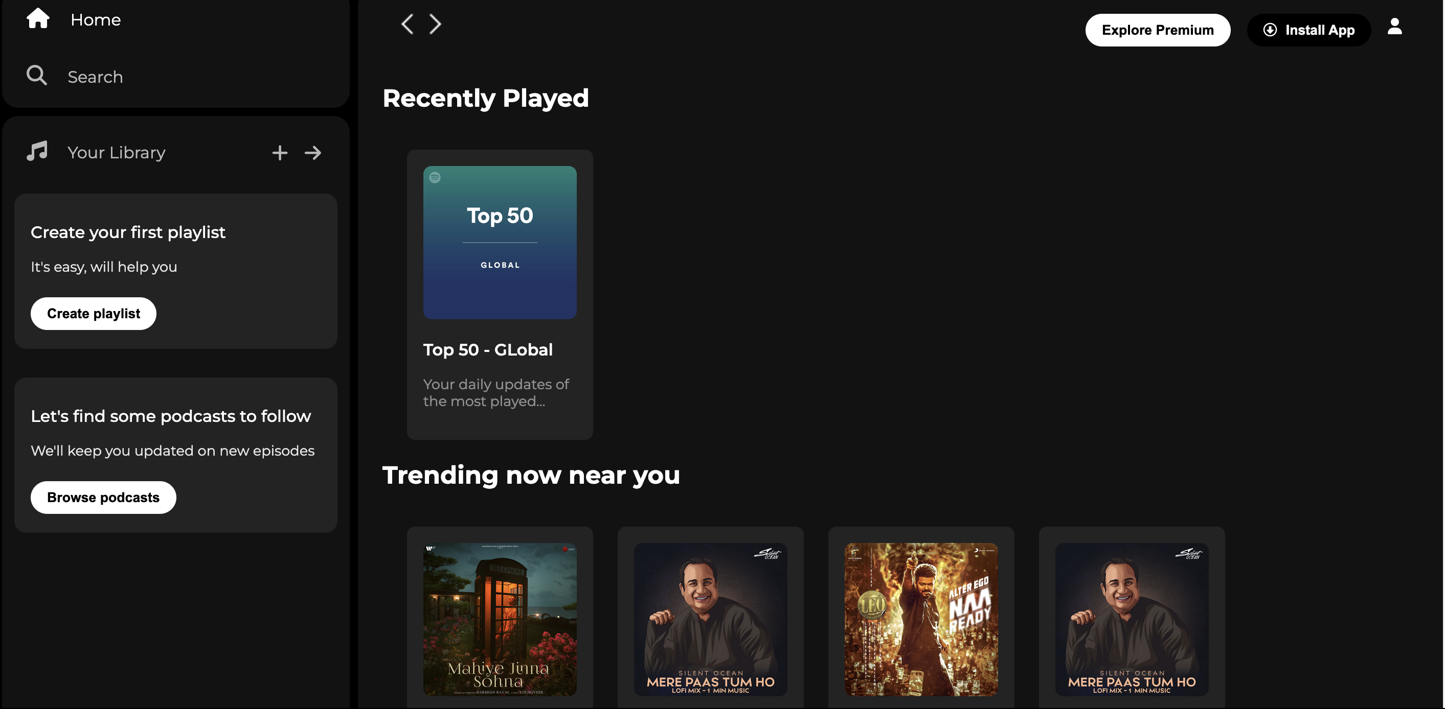 GitHub - zakirhussain97/Spotify-Clone-Design: Spotify Clone Design 🎧🎨