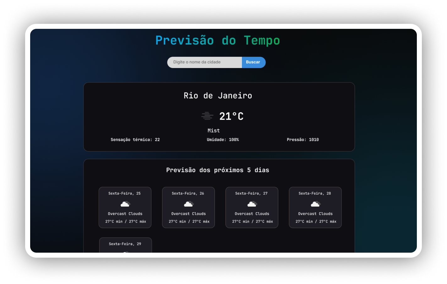 GitHub - KiaraVDev/Previsao-do-Tempo