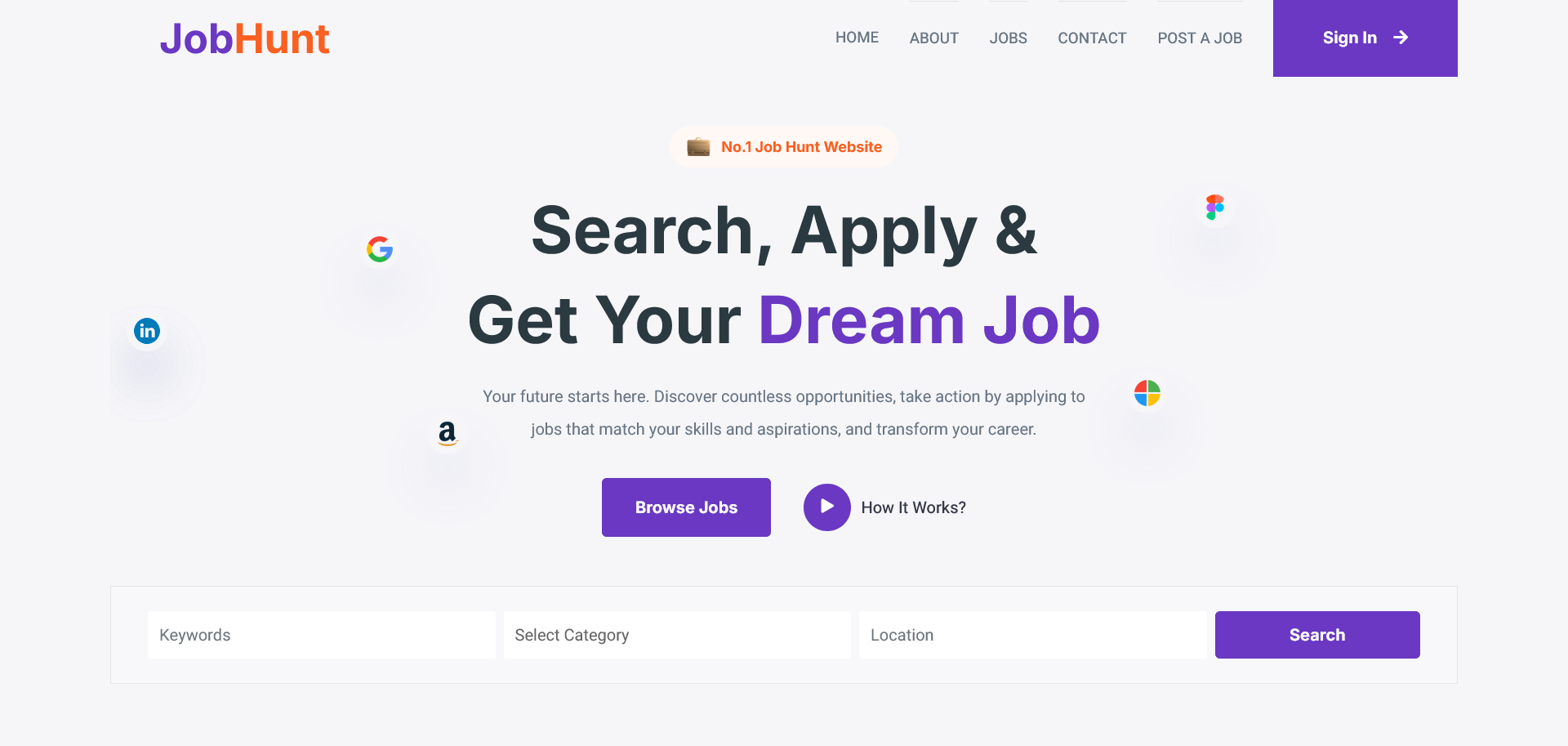 GitHub - ADi7YA26/jobHunt: Job portal website built with PHP Laravel ...