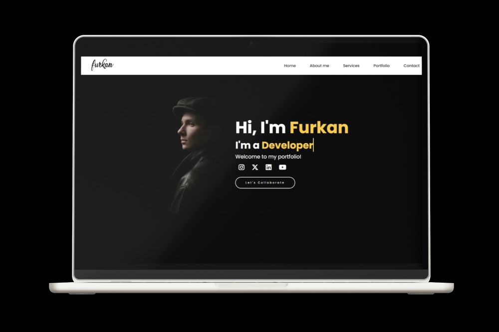GitHub - furkancetin26/One-Page-Portfolio: Furkan - One Page Portfolio