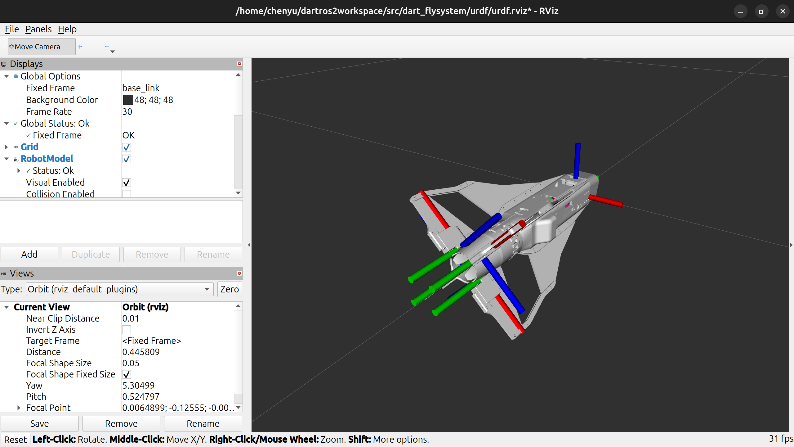 GitHub - ChenYuWuAi/dart-ros2-workspace