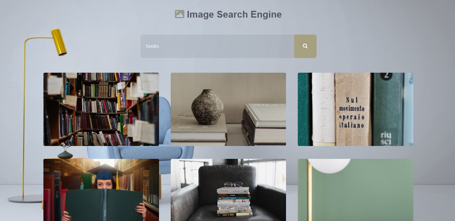 GitHub - LikhithSP/imagesearch: A sleek and responsive image search engine powered by the ...