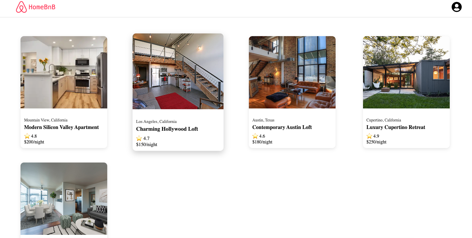 GitHub - krystalg80/HomeBnB: Frontend all by Me, Backend worked on with classmate