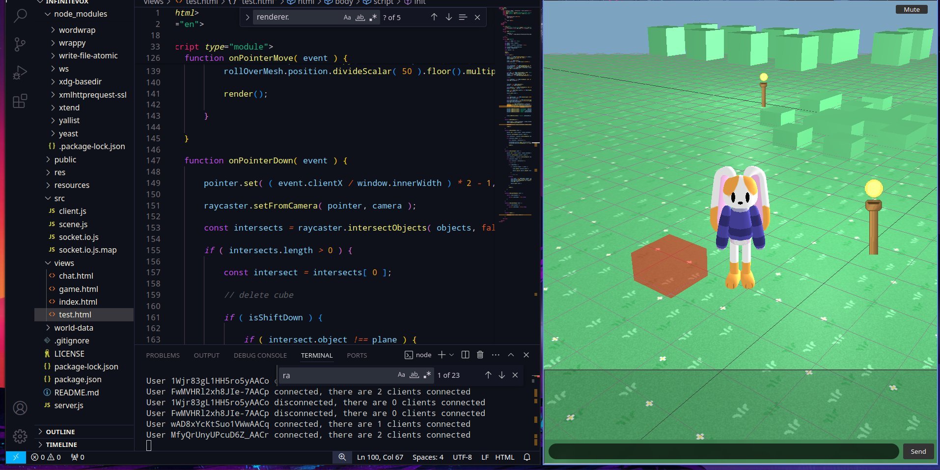 GitHub - DaniiTheFox/3D-OnlineGame-web