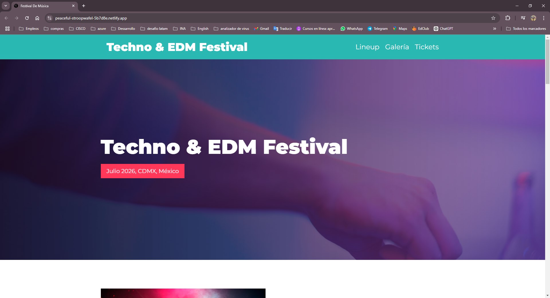 GitHub - OscarVegaV/Festival_Musica_Performance_Web: Web application project designed for ...