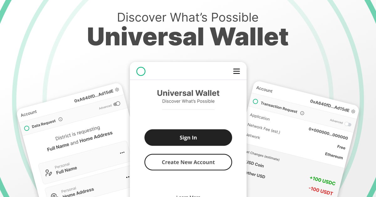 GitHub - district-labs/universal: A Universal Wallet