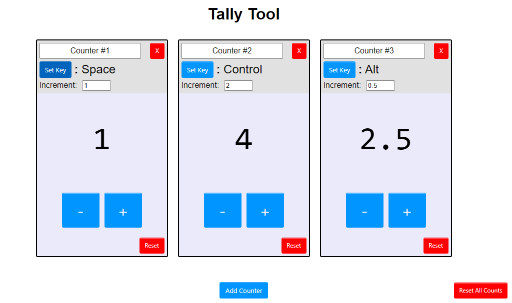 GitHub - linkums/Tally-Tool: A tool for counting / tallying things as a standalone HTML document.