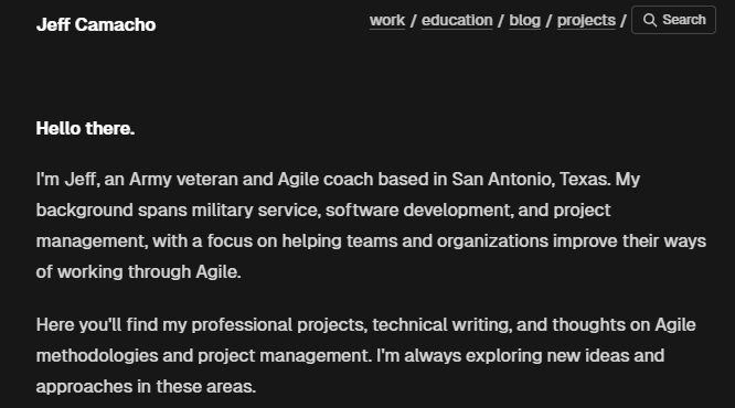 GitHub - jeff-mos-def/jeffcamacho-micro: New site, who dis.