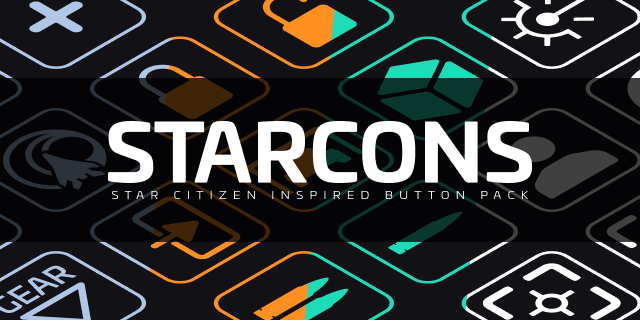 GitHub - CitizenRen/STARCONS: STARCONS is a set of custom buttons inspired by Star Citizen. The ...