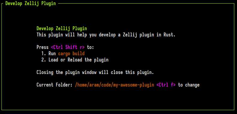 Github Zellij Orgdevelop Rust Plugin A Helper Plugin To Compile And Re Run Zellij Plugins
