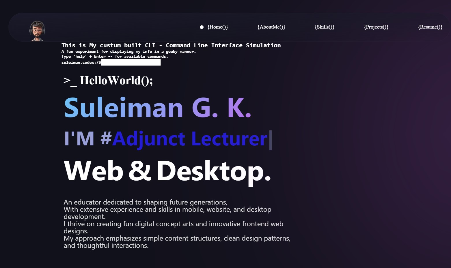 GitHub - suu-money/suleimangk: My portfolio showcases my projects, web presence, story, work ...