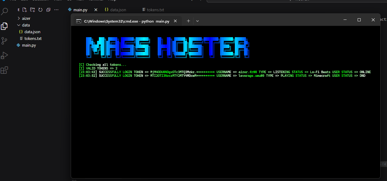 Github Mohitkambozdiscord Token Onliner A Simple And Efficient Tool For Automating The
